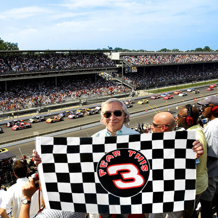 #3 Checkered Flag 3x5ft Poly | Flags Importer | Finish Line Racing Flag