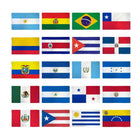 Central America Flags | Flags of Central American Countries – Flags ...