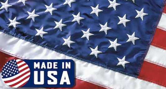 3x5ft USA American Made Embroidered Flag | Valley Forge | Made in USA ...