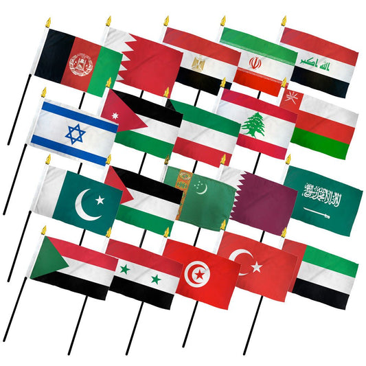 Israel Polyester & Nylon Flags | Israel Mini Banners & Stick Flags ...