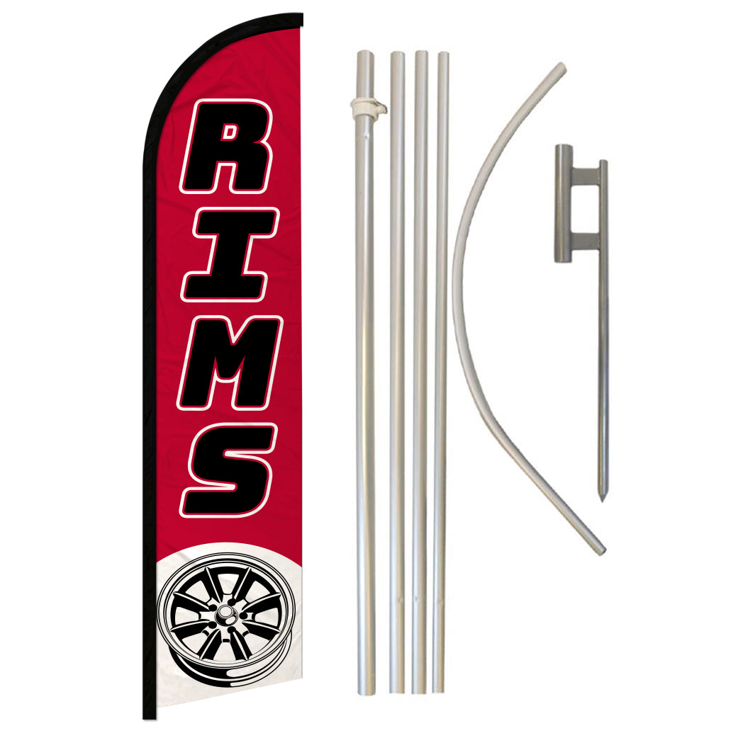 Rims Windless Banner Flag Kit – Flags Importer