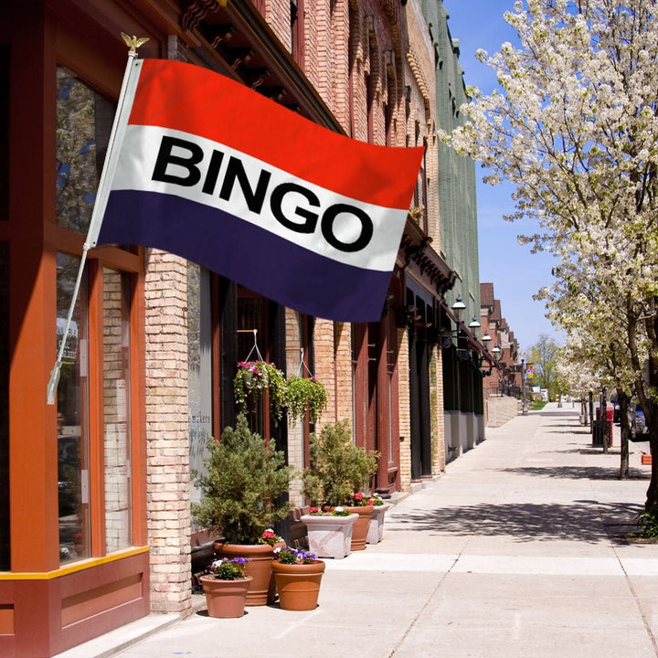 Bingo Flag 3x5ft Poly | Flags Importer | Business Flag