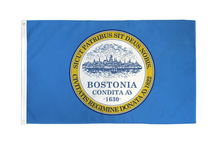 Boston City Flag 3x5ft Poly | Flags Importer | US City Flag