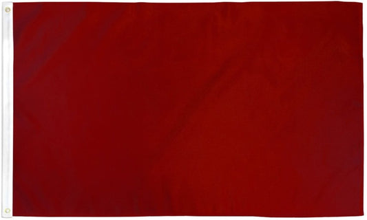 Burgundy Solid Color Flag 3x5ft Poly | Flags Importer | Blank ...