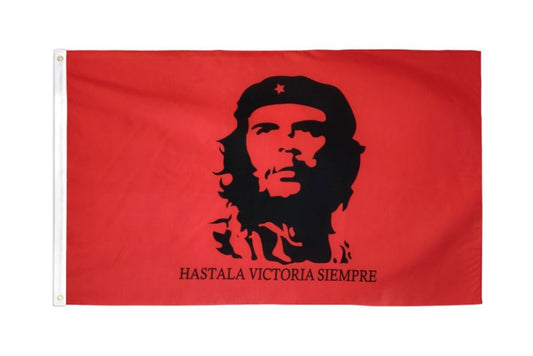 Che Guevara Red Flag 3x5ft Poly | Flags Importer | Political Rally Flag