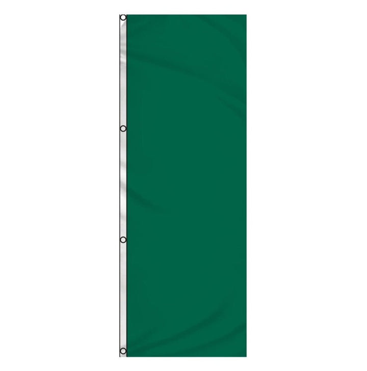 Emerald Green Solid Color 3x8ft DuraFlag Banner | Flags Importer ...