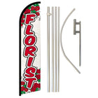 Florist Windless Banner Flag & Pole Kit | Flags Importer | 15ft ...