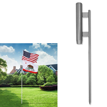 Ground Spike for 16ft Deluxe Fiberglass Flag Pole | Flags Importer ...