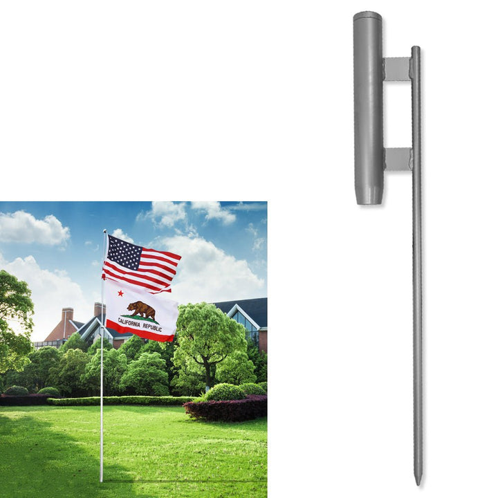 Ground Spike for 20ft Deluxe Fiberglass Flag Pole | Flags Importer ...