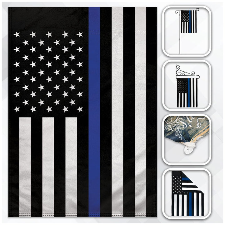 Blue Line Flag | Law Enforcement Flags | USA Blue Line Police Flag ...