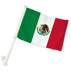 Mexico Double-Sided Car Flag | Flags Importer | Car Window Flag
