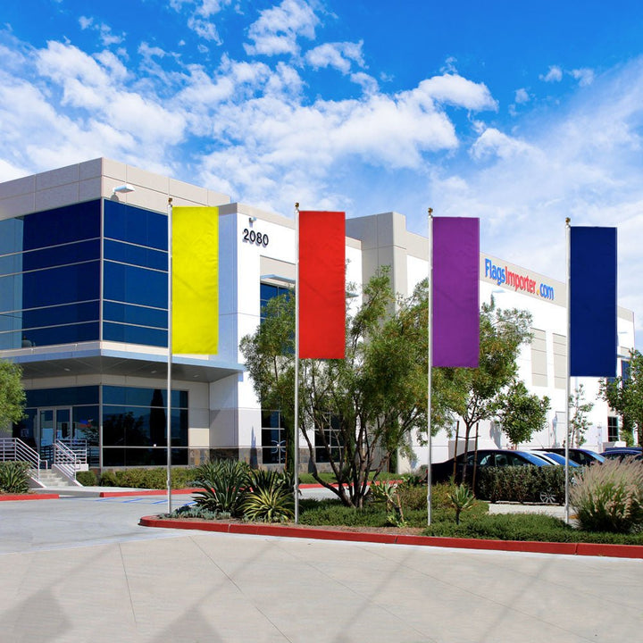 Navy Blue Solid Color 3x8ft DuraFlag Banner | Flags Importer | Blank ...