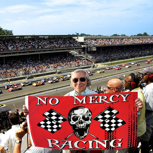 No Mercy Racing Flag 3x5ft Poly | Flags Importer | Finish Line Racing Flag