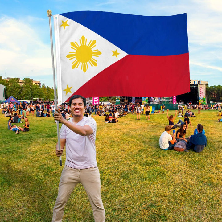 Philippines Flag 3x5ft Poly | Flags Importer | International House Flag