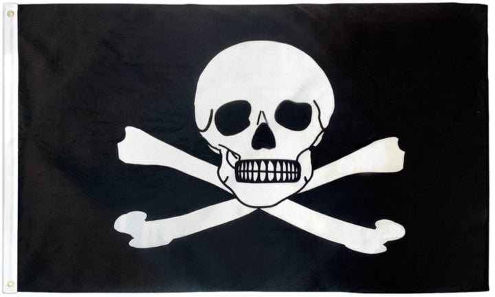 Poison Pirate Flag 3x5ft Poly | Flags Importer | Jolly Roger Flag