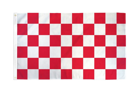 Red & White Checkered Flags – Flags Importer