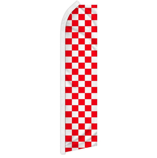 Red & White Checkered Flags – Flags Importer