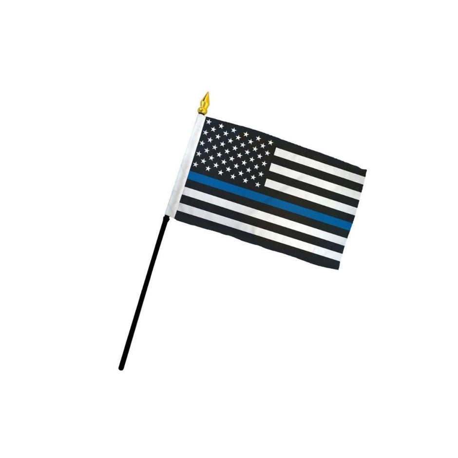 Blue Line Flag | Law Enforcement Flags | USA Blue Line Police Flag ...