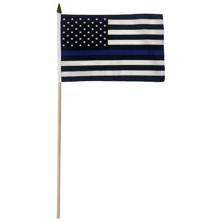 Blue Line Flag | Law Enforcement Flags | USA Blue Line Police Flag ...