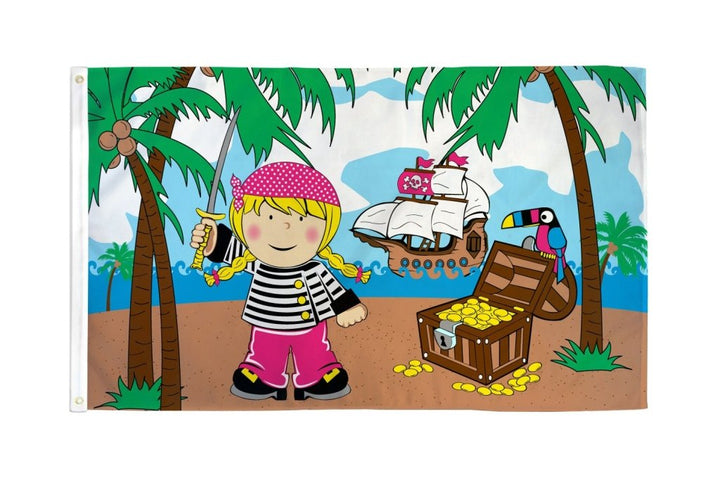 Treasure Island Pirate Flags – Flags Importer