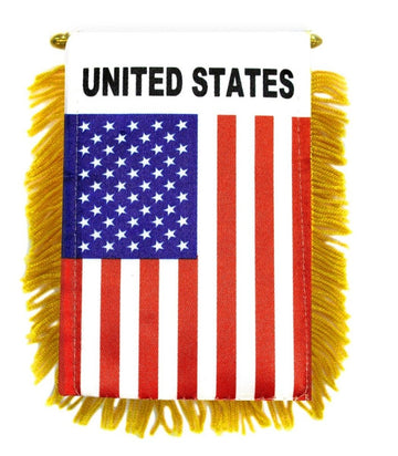 International Mini Banner Flags | Country Car Window Flags – Flags Importer